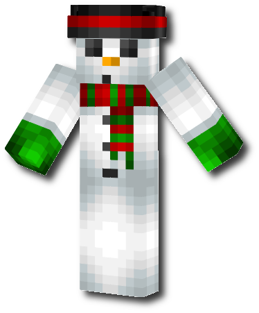 Download Snowmanpng - Skin Minecraft Snow Man - Full Size PNG Image ...