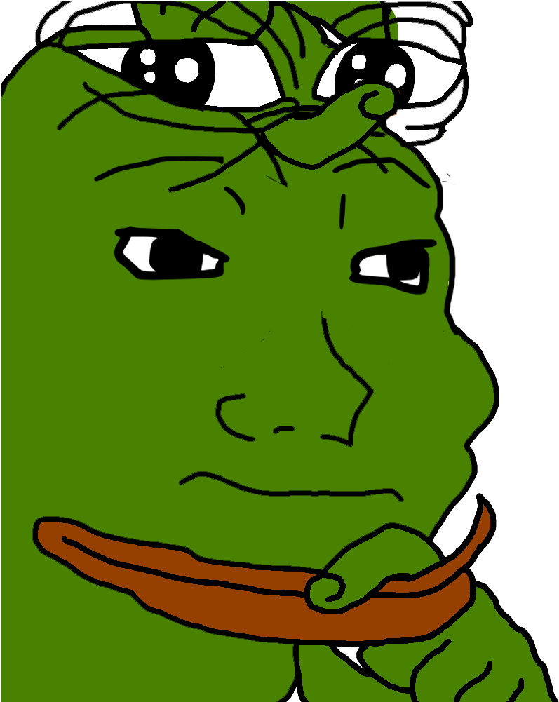 Download Comment Picture - Pepe Hmm - Full Size PNG Image - PNGkit