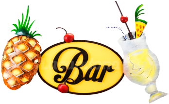 Download Bar Sign "piña Colada" - Illustration - Full Size PNG Image ...