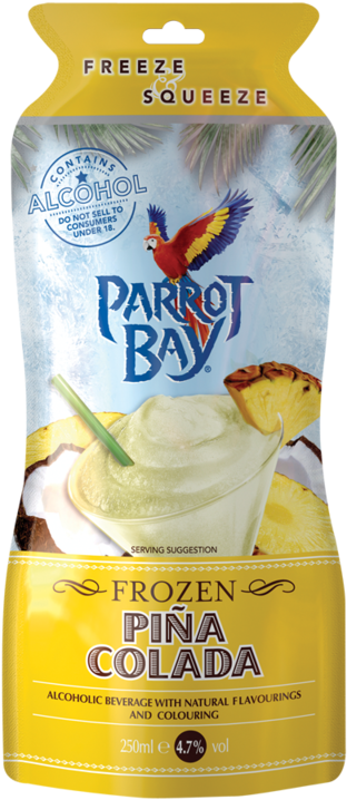 Download Parrotbay Pinacolada Pouch - Parrot Bay Freeze & Squeeze ...