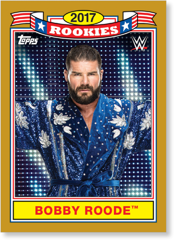 Download 2018 Topps Wwe Heritage Bobby Roode - Wwe - Full Size PNG ...
