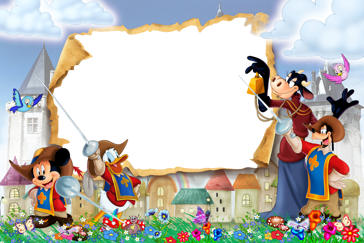Download Disney Frames, Cute Frames, The Three Musketeers, Foto ...