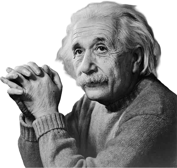 Download Albert Einstein Thinking - Albert Einstein - Full Size PNG ...