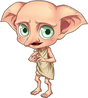 Download Dobby By Iksia - Harry Potter Dobby Clipart - Full Size PNG ...