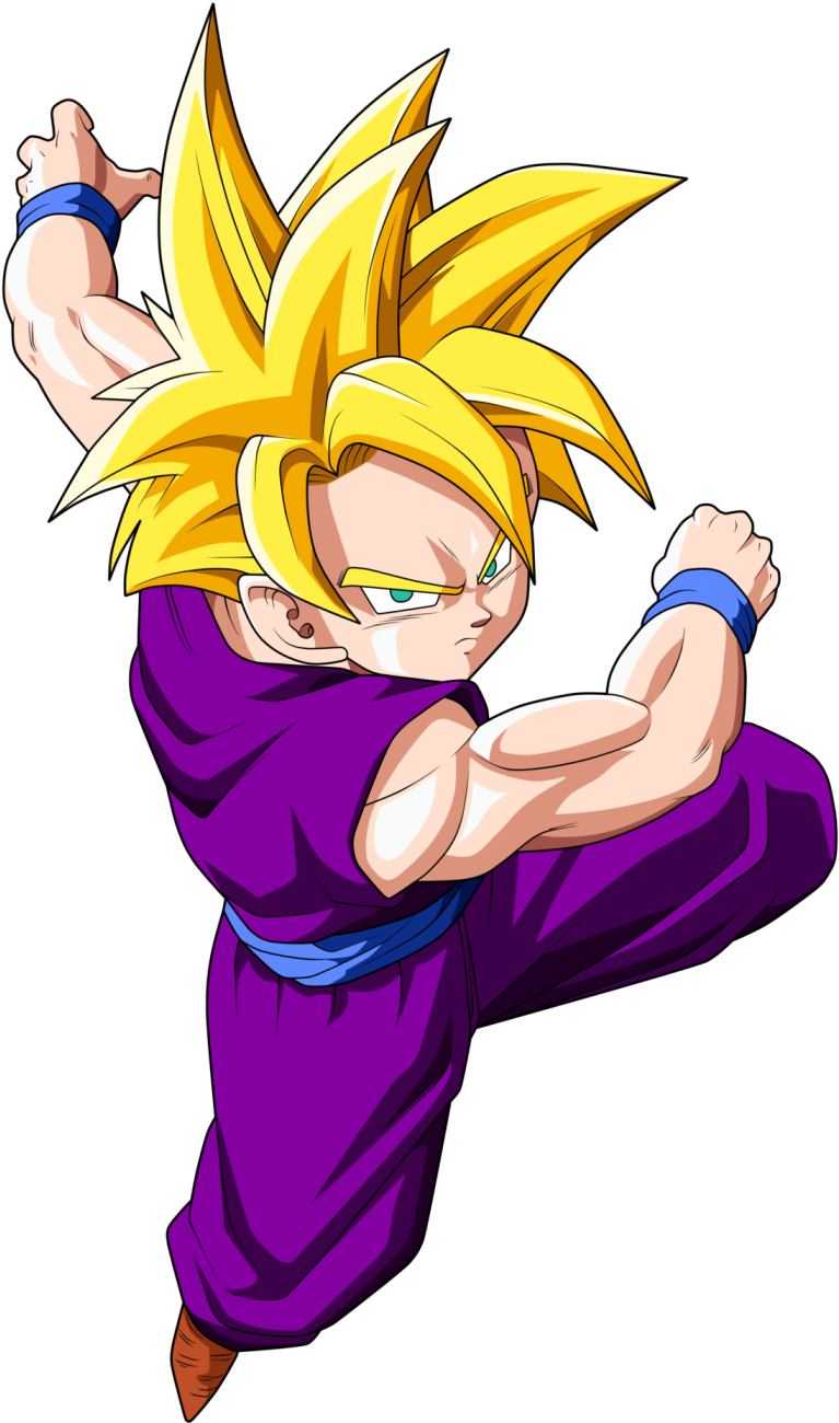 Download Teen Gohan Cell - Teen Gohan Ssj - Full Size PNG Image - PNGkit