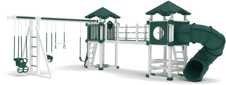 Download View The Full Image A-7 Deluxe Twin Towers - Playground Slide ...