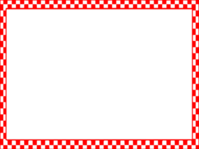 Download Red Square Clipart Red Border - Red And White Border Png ...