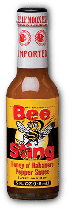 Download Wall Of Flame - Bee Sting Honey N' Habañero Pepper Sauce ...