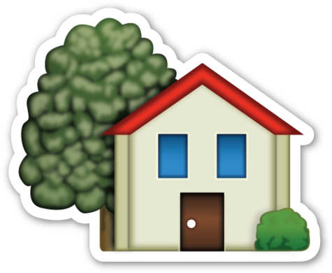 Download Clipart Houses Emoji - Whatsapp Emoji Haus - Full Size PNG ...