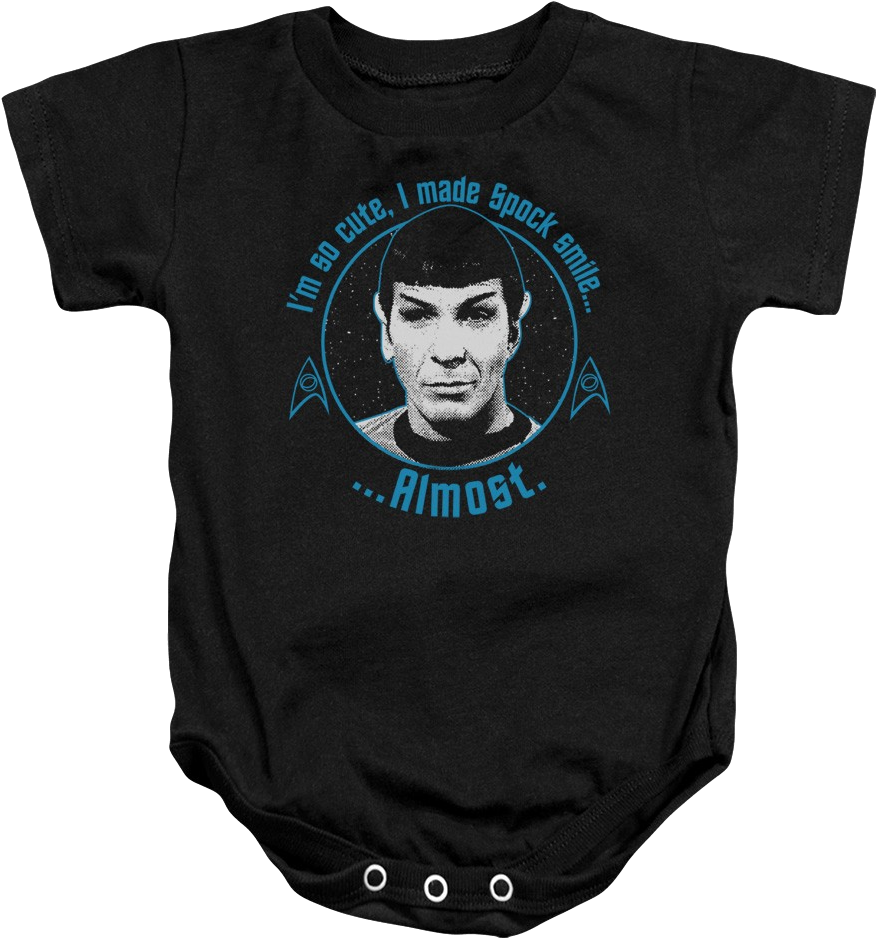 Download Almost Made Spock Smile - Sons Of Anarchy Baby Grow - Full ...