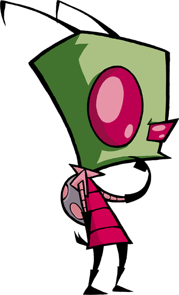 Download Art Zimpondering - Invader Zim Png - Full Size PNG Image - PNGkit