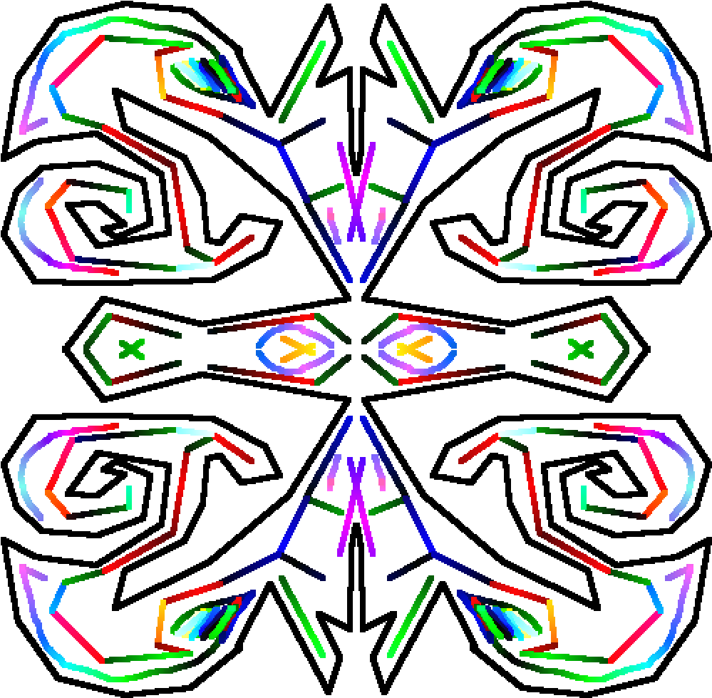 Download Rainbow Lines Of Random - Randomness - Full Size PNG Image ...