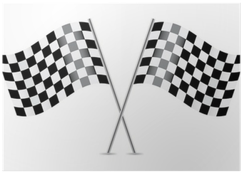 Download Checkered Flags - Victory Flag - Full Size PNG Image - PNGkit