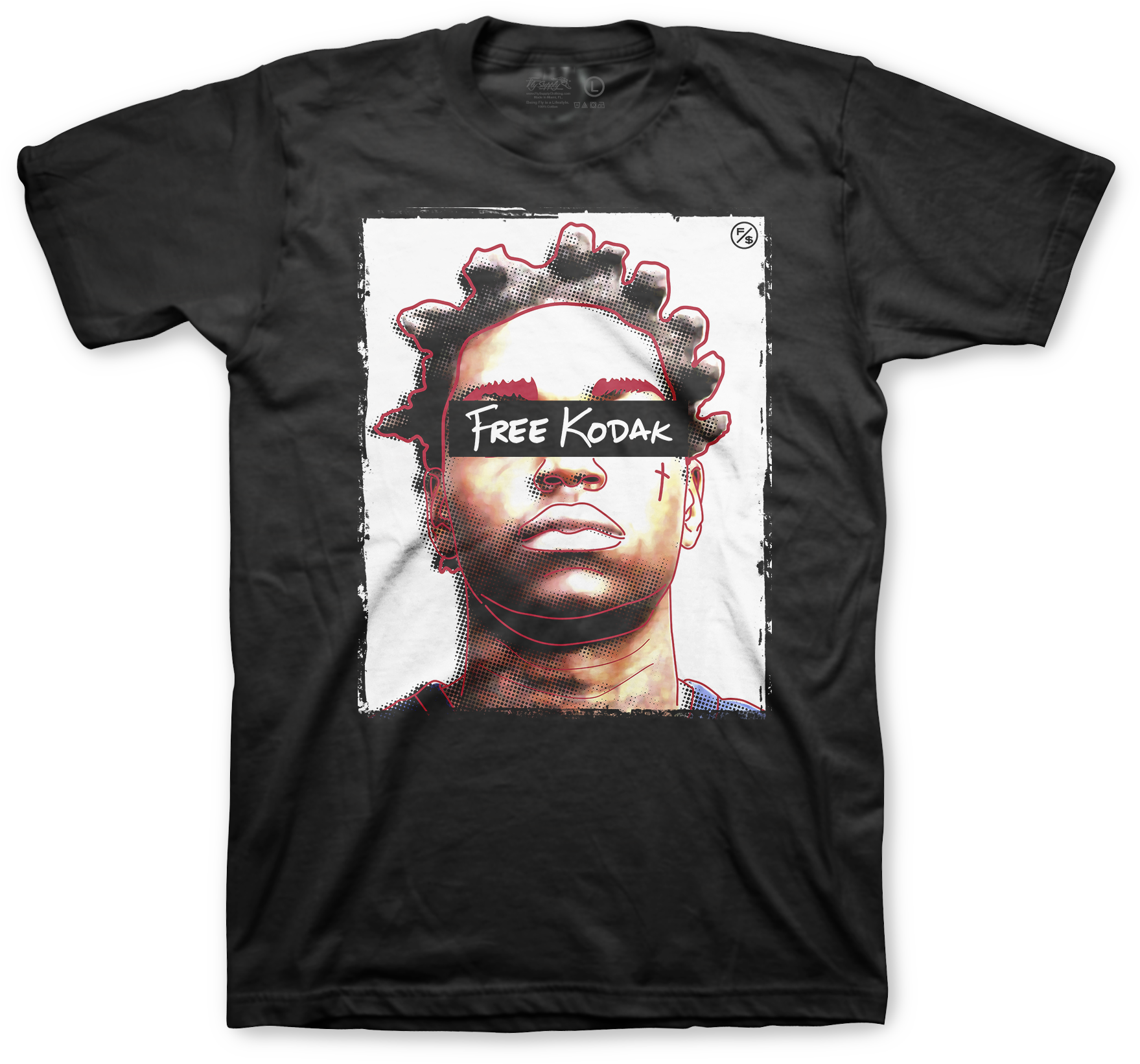 Download Free Kodak Black - Free Kodak Black T Shirt - Full Size PNG ...