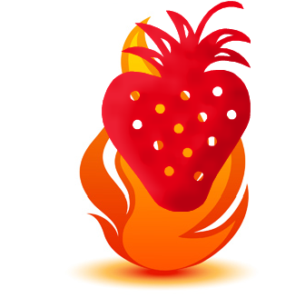 Download Hotberry - Strawberry - Full Size PNG Image - PNGkit