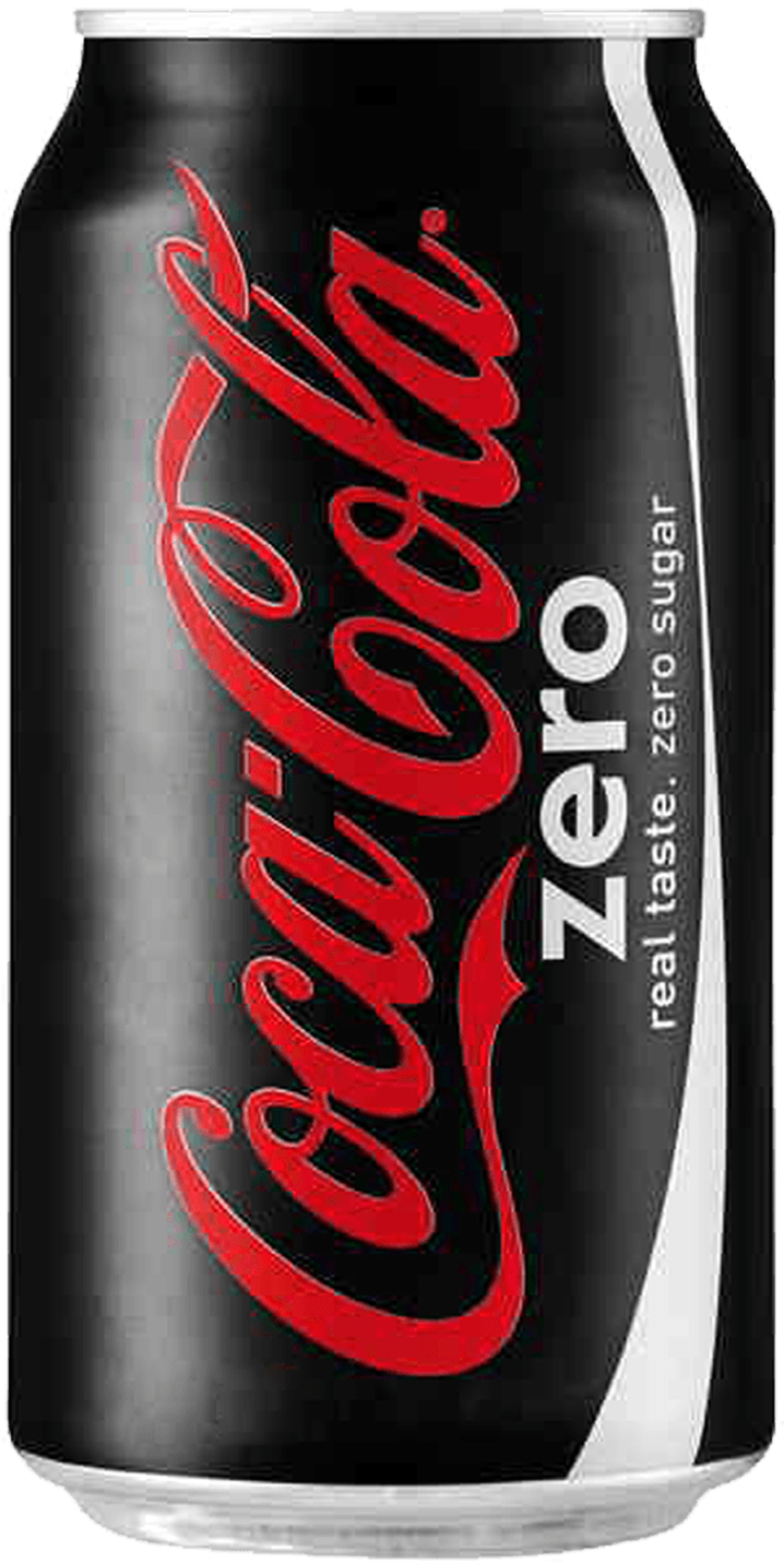 Download Coca-cola Zero Cans 330ml 24 Pack - Coca-cola Zero - Full Size ...