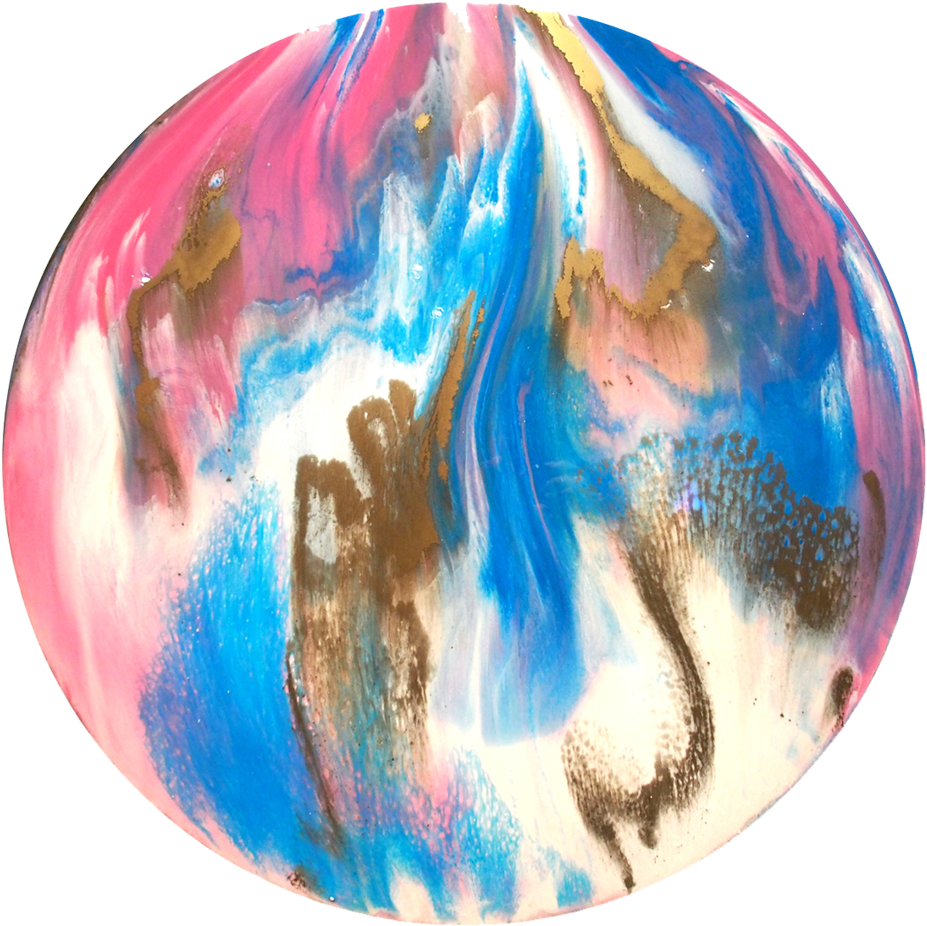 Download One Fine Day Circular Resin Art - Full Size PNG Image - PNGkit