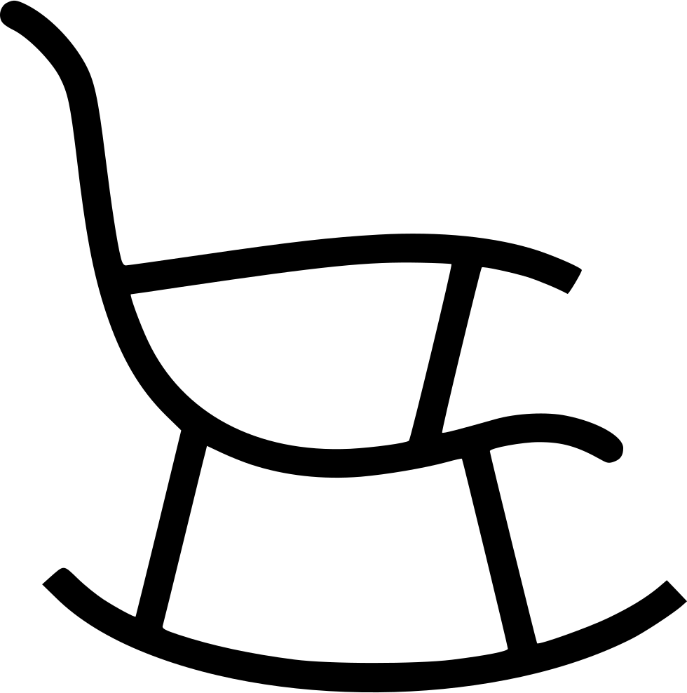 Download Rocking Chair - - Rocking Chair Vector - Full Size PNG Image ...