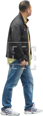 Download Man In A Leather Jacket - Architecture Entourage - Full Size ...