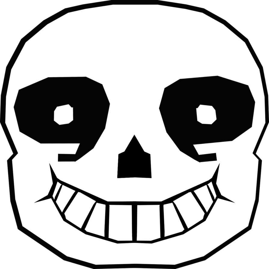 Download By Dragonlovertori On Deviantart - Sans Face Transparent ...