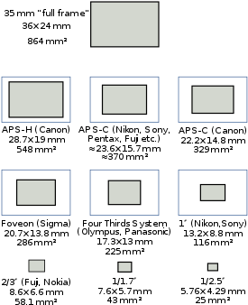 Download Transparent Full-frame Digital Slr - Live Mos Sensor Size - PNGkit