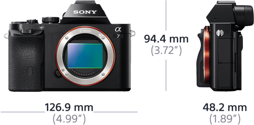 Download Sony Alpha 7 Ii Body - Full Size PNG Image - PNGkit