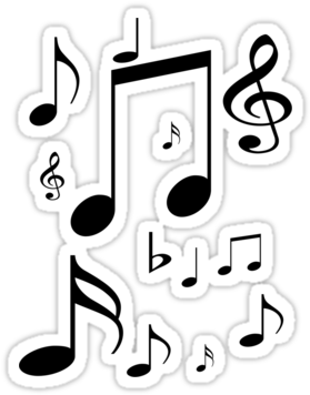 Download Music Symbols And Notes Stickers By Connor95 - Stickers Musica ...