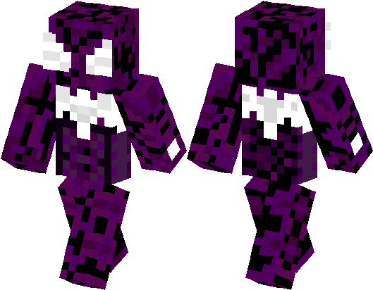 Download Ultimate Black Spider-man - Herobrine Zombie Minecraft Skin ...