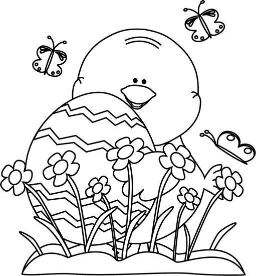 Download Spring Clipart Black And White - Full Size PNG Image - PNGkit