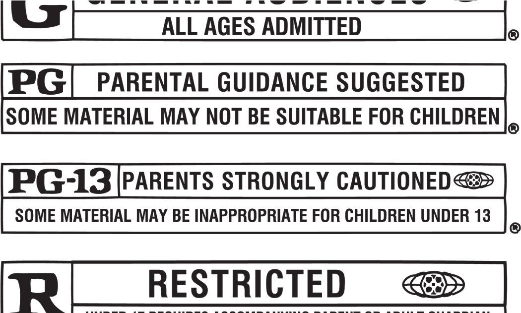 Download Transparent Mpaa Releases New Movie Ratings - Pg Parental ...