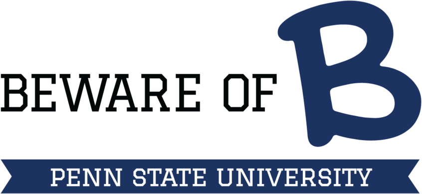 Download Logo Penn State B Clr 1d3460 Ffffff - Blue Zone Life Radius ...