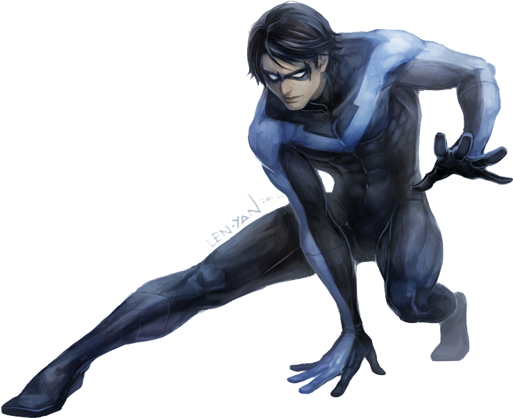 Download Nightwing Png Transparent - Nightwing Fanart - Full Size PNG ...