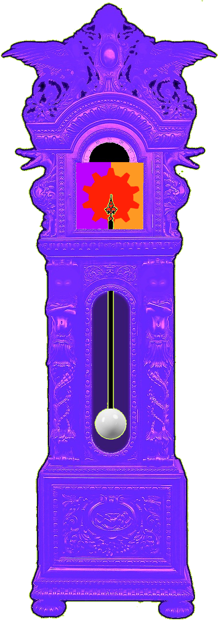 Download Juan's Clock - Doc Scratch's Grandfather Clock - Full Size PNG ...