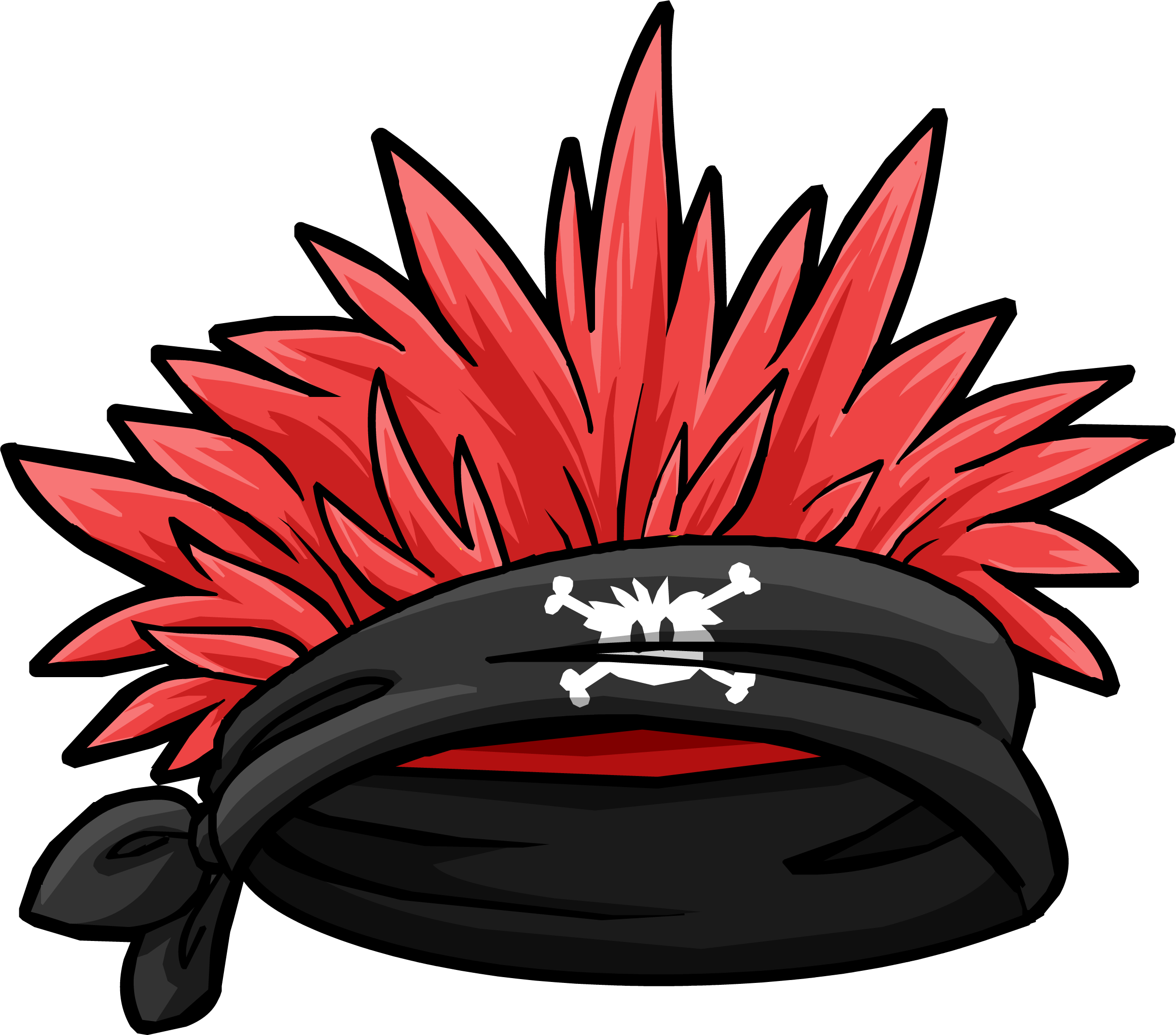 Download Jolly Roger Bandana Puffle Hat - Illustration - Full Size PNG ...