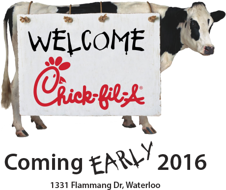 Download Chick Fil A Coming To Waterloo, Ia - Chick Fil A Teacher ...