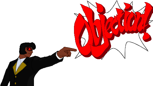 Download Phoenix Wright Objection Png - Ace Attorney Investigations ...