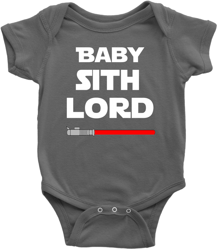 Download Baby Sith Lord Onesie - Rock What I Got Onesie - Full Size PNG ...