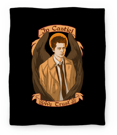 Download In Castiel We Trust Blanket Blanket - Blanket - Full Size PNG ...