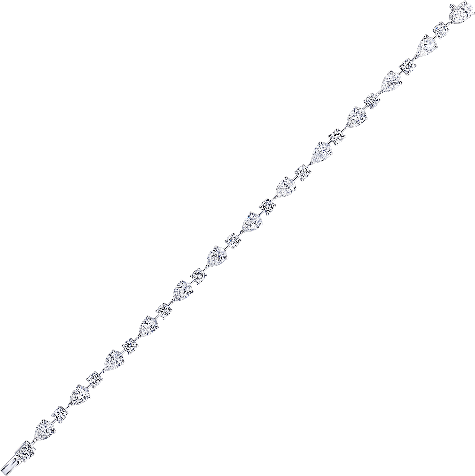 Download A Classic Graff Multi-shape Diamond Bracelet - Full Size PNG ...