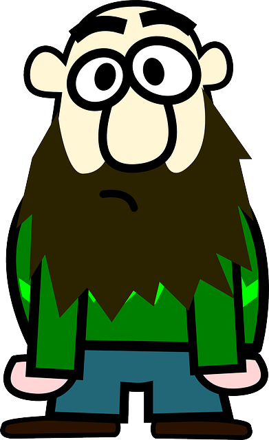 Download Small - Man With A Beard Cartoon - Full Size PNG Image - PNGkit