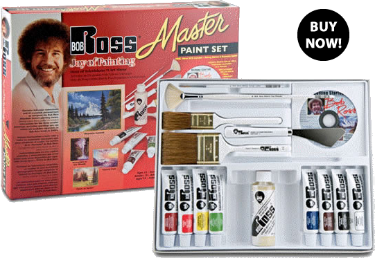 Download Bob Ross Paint Set - Bob Ross Master Paint Set With Free ...