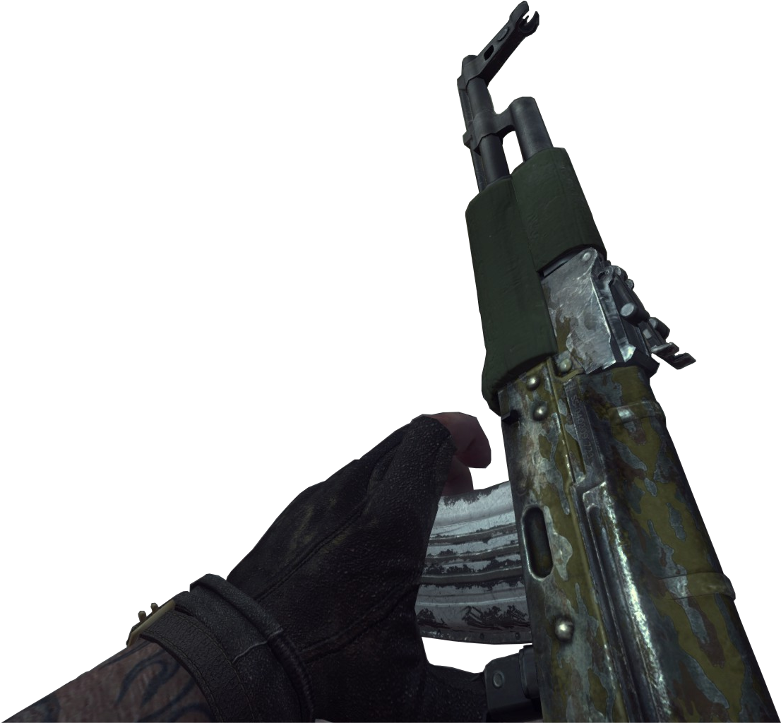 Download Transparent Ak-47 Flora Boii - Ak Call Of Duty Png - PNGkit