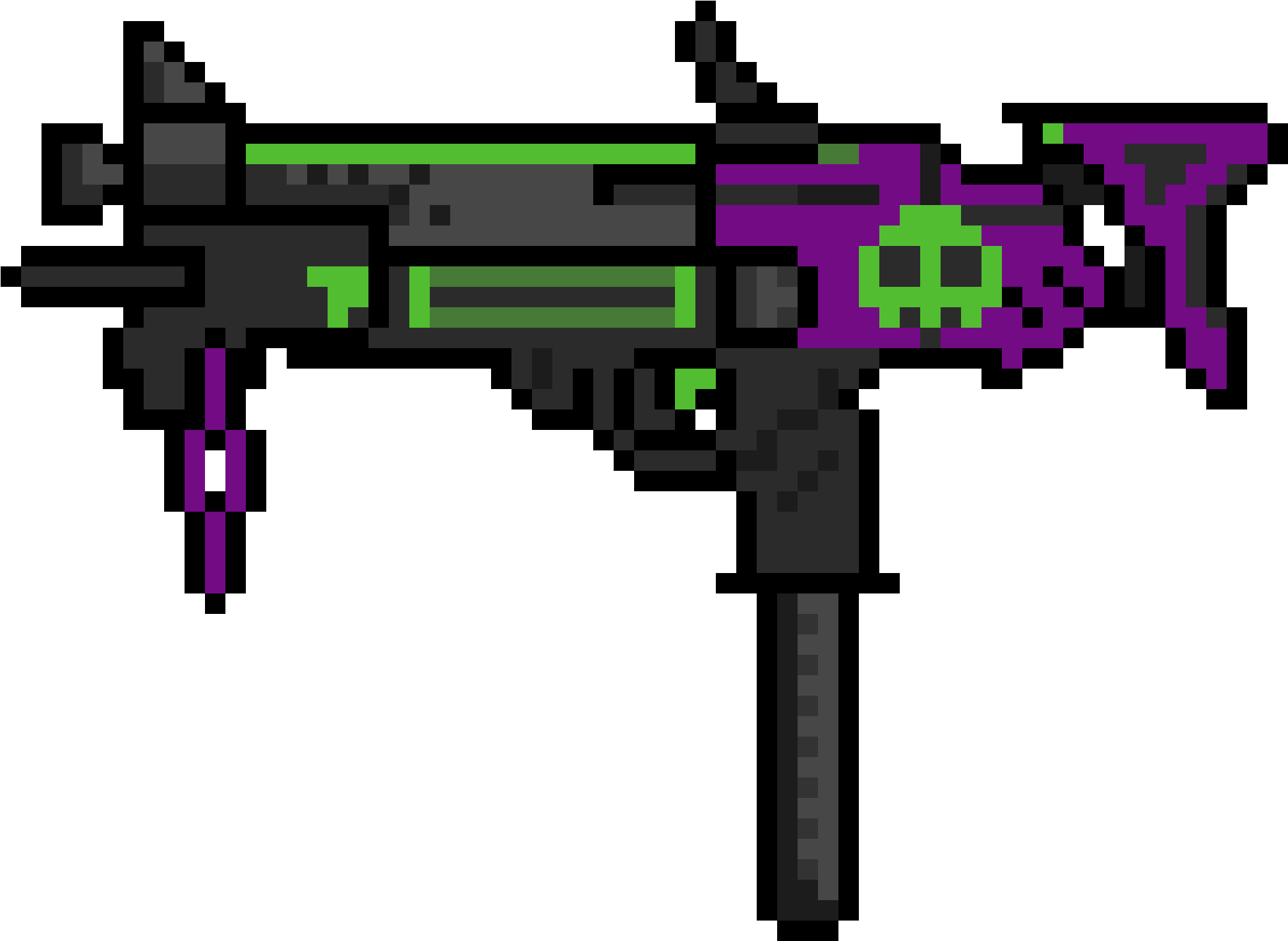 Download Sombra's Gun - Minecraft Overwatch Weapon - Full Size PNG ...