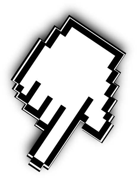 Download Hand Cursor - Full Size PNG Image - PNGkit