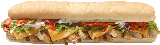 Download Buffalo Chicken Sub - Baguette - Full Size PNG Image - PNGkit