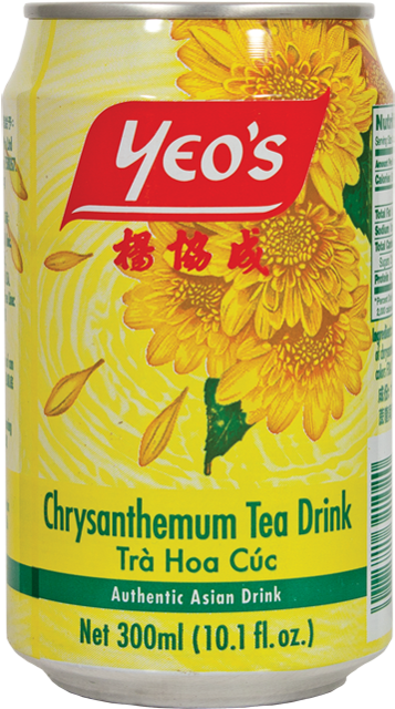 Download Chrysanthemum Tea Yeos Png - Yeo's Chrysanthemum Tea Can Drink ...