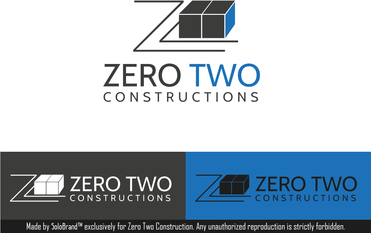 Download Construction Logo Design For Zero Two Constructions - Zerg Rush - Full Size PNG Image ...