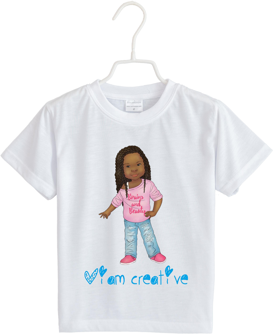 Download T Shirt Nia - Doll T-shirts - Full Size PNG Image - PNGkit