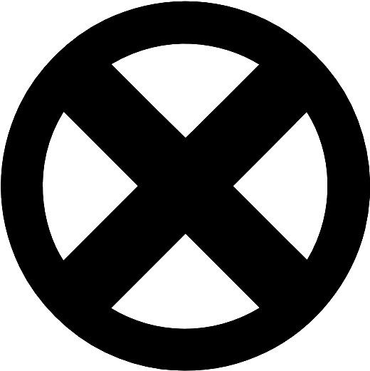 Download X-menwhitess Copy - Professor X Symbol Marvel - Full Size PNG ...