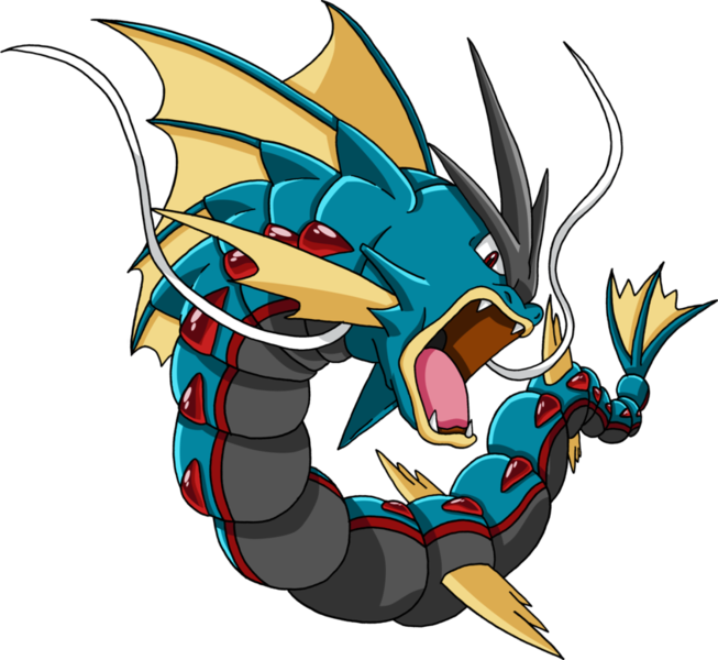 Download Mega Gyarados - Sea Serpent Pokemon - Full Size PNG Image - PNGkit